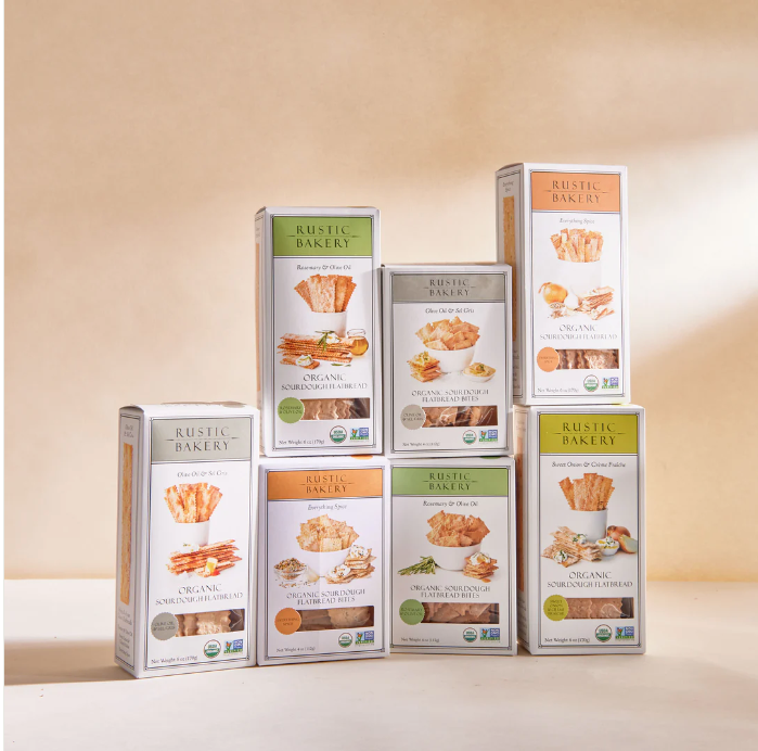 Rustic Bakery Flatbread Crackers - Variety Flavors | Dished By Rachel